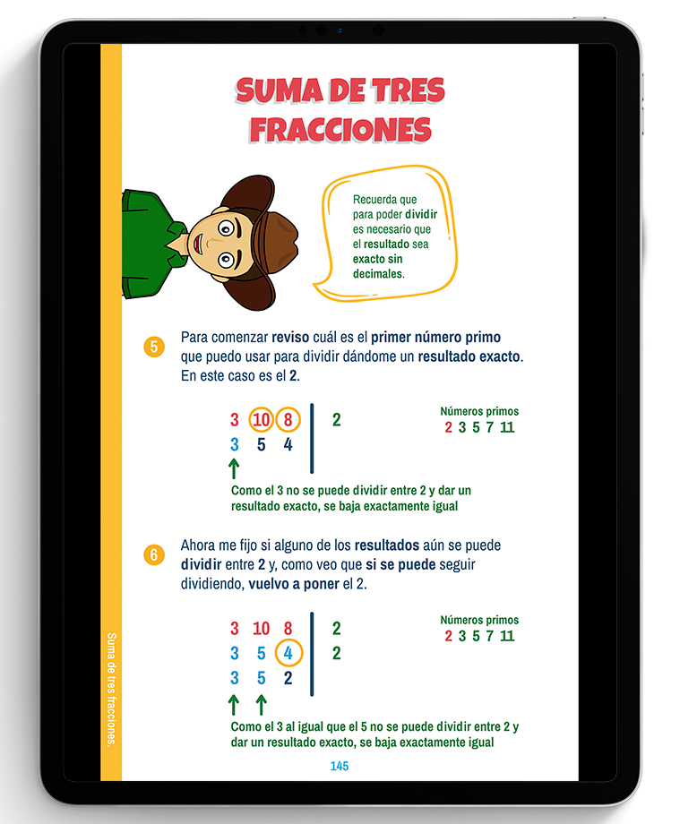 Kit 1,2,3 secundaria + fracciones – Daniel Carreón